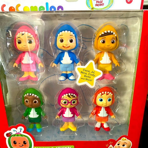cocomelon | Toys | Cocomelon Family And Friend Shark Pack 3 Years ...